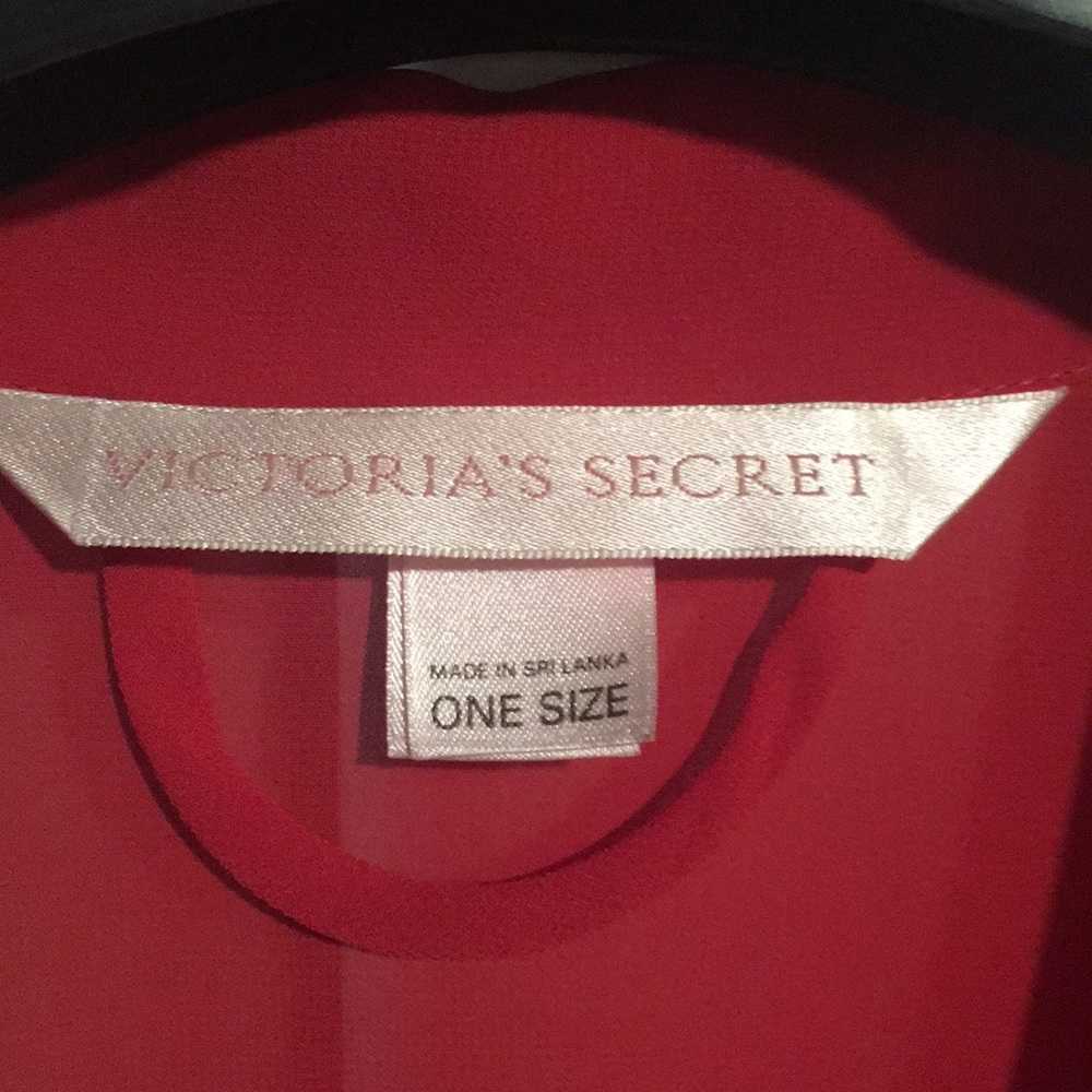 Victoria’s Secret Sheer Robe With Attached Belt - Gem